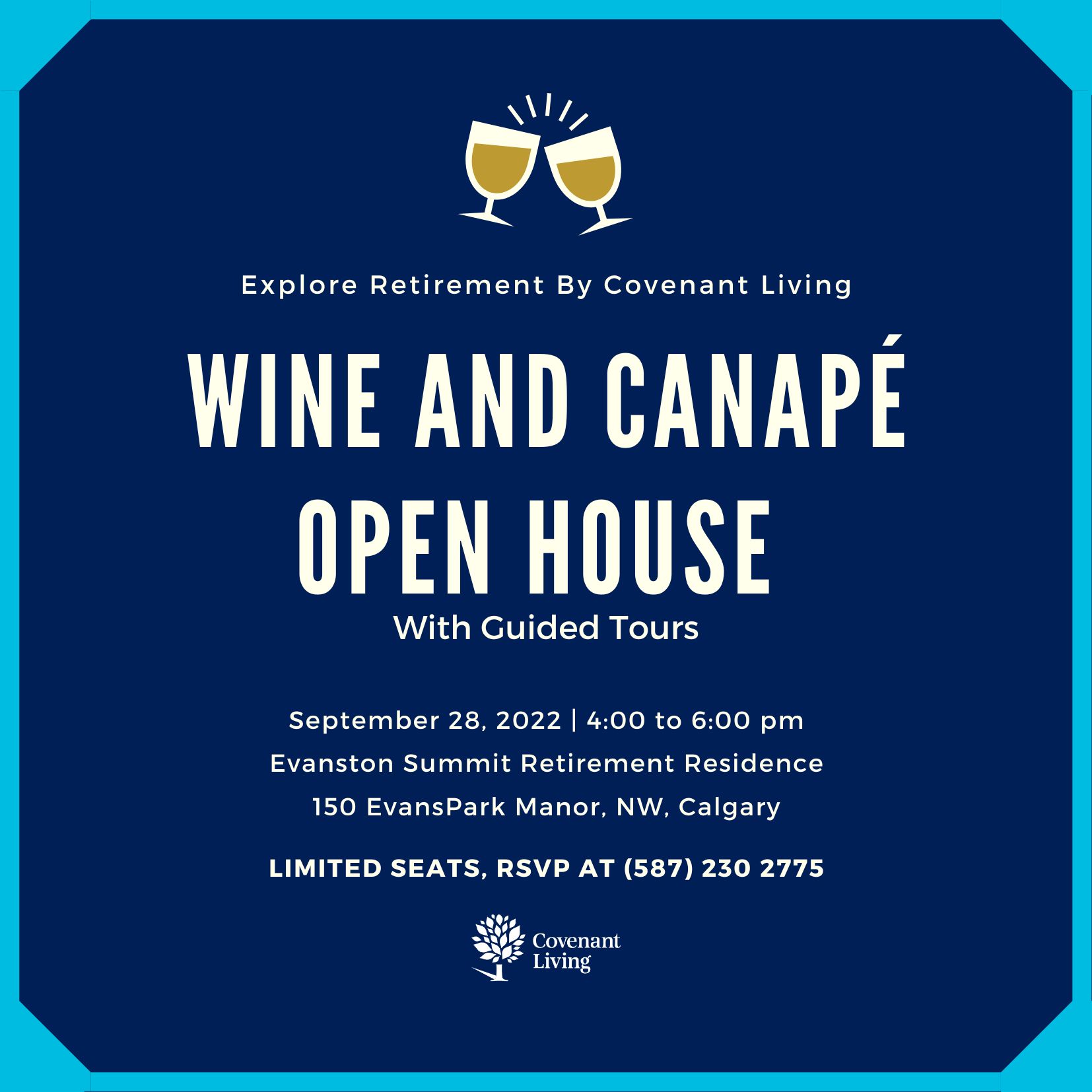 Evanston Summit Wine and Canape Open House - Covenant Living